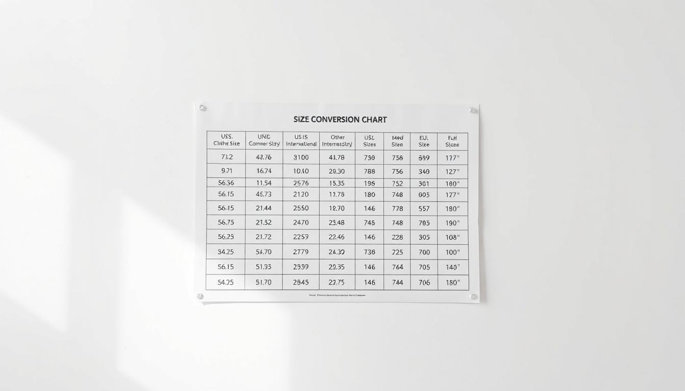 US Size to EU Clothes: Accurate Conversion Chart