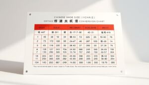 Chinese Shoe Size to American: Accurate Conversion